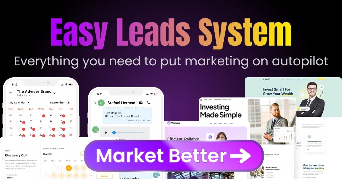 Easy Leads System - Complete Marketing Solution | Buzz Web Media ...